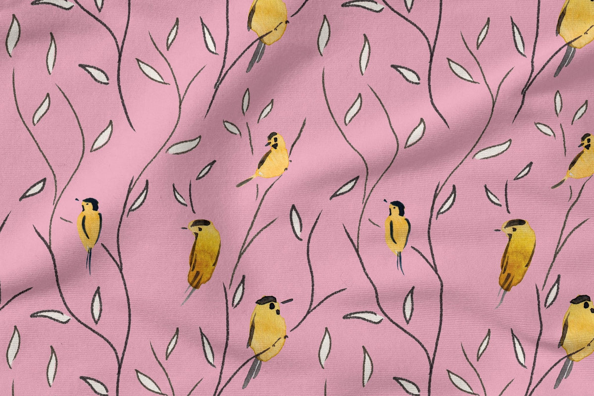 Colección Birds - Tela Estampada de Algodón - Algodón Textiles