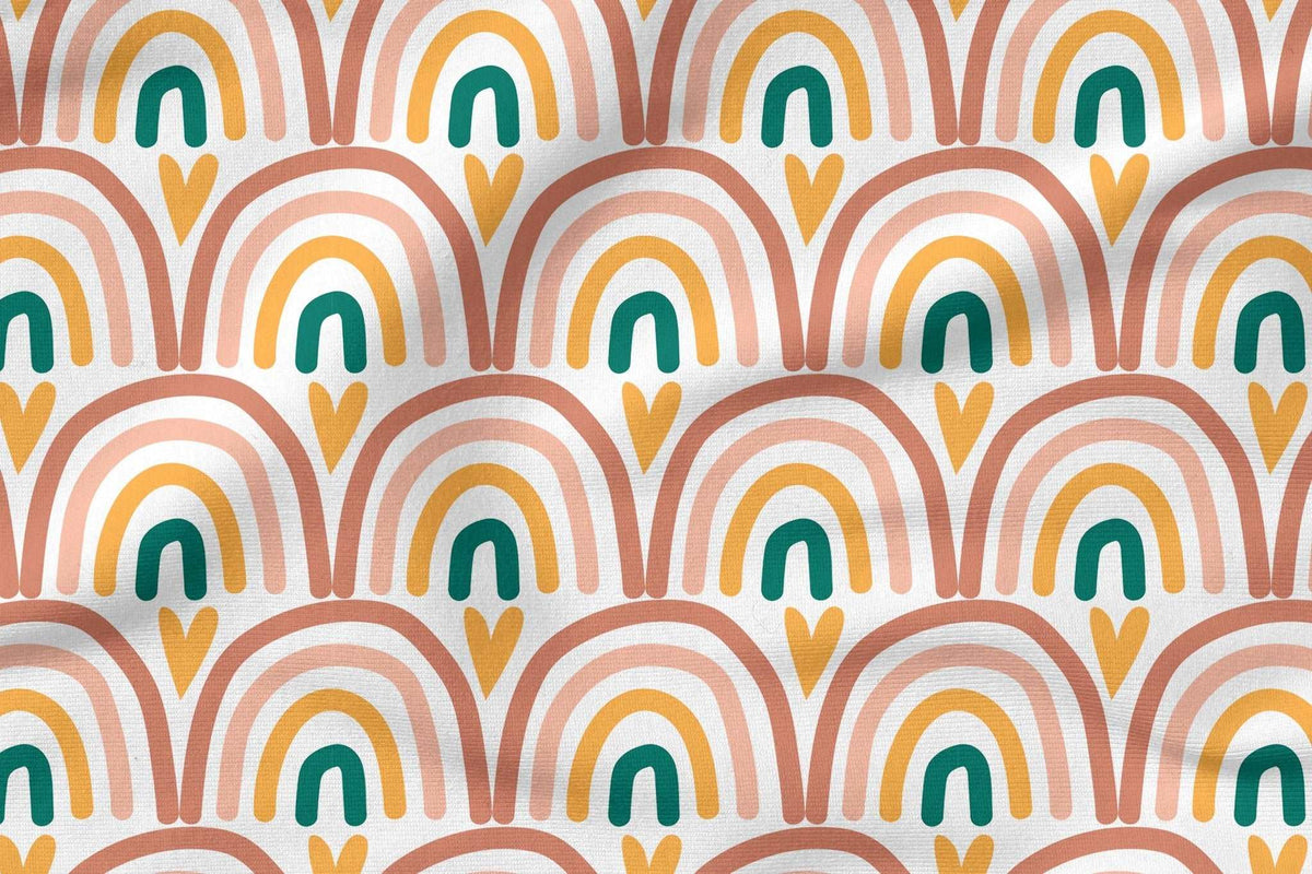 Boho rainbow 004 | Tela Estampada de Algodon | Tela Algodon por Metro ...
